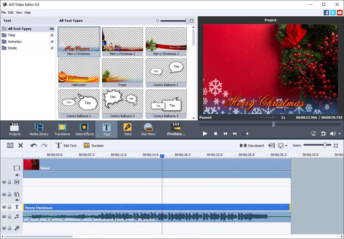 How to make a Christmas video greeting card? | AVS4YOU AVS-Blog