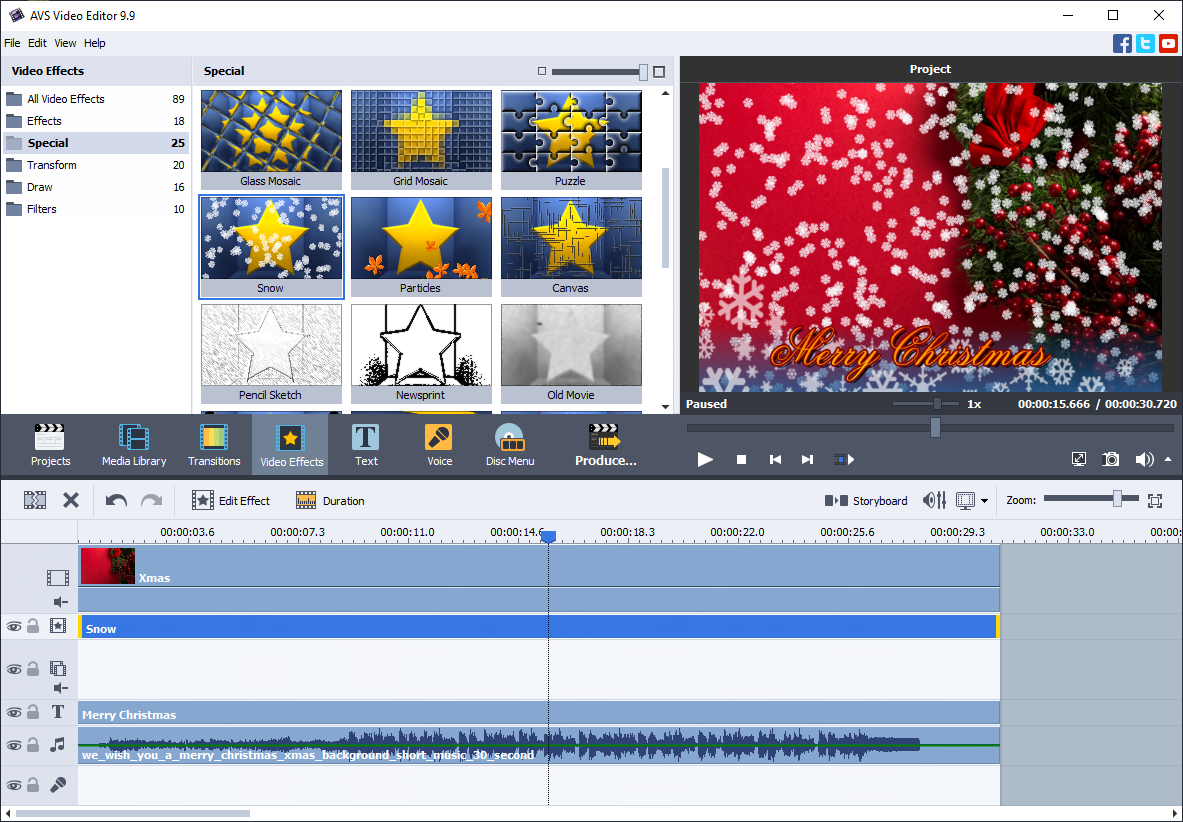 How to make a Christmas video greeting card? | AVS4YOU AVS-Blog