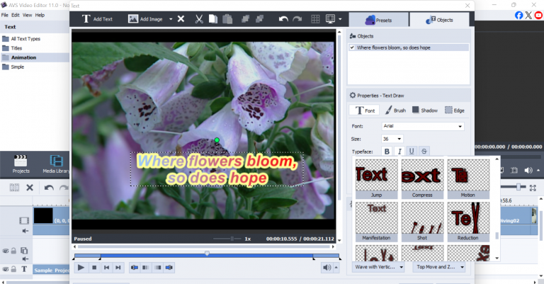 How to add video text overlay like a pro | AVS4YOU AVS-Blog